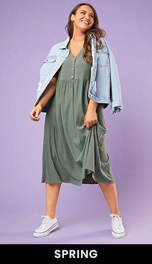 Plus Size Casual Dresses | Plus Size Day Dresses | Yours Clothing