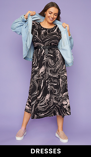 Plus Size Casual Dresses | Plus Size Day Dresses | Yours Clothing