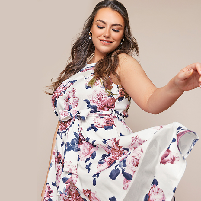 Plus Size Casual Dresses | Plus Size Day Dresses | Yours Clothing